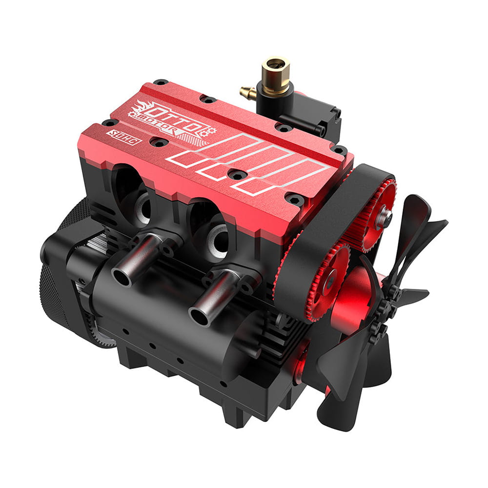 FS-L200AC Nitro Internal Combustion Engine Model Kit | Inline 2 ...